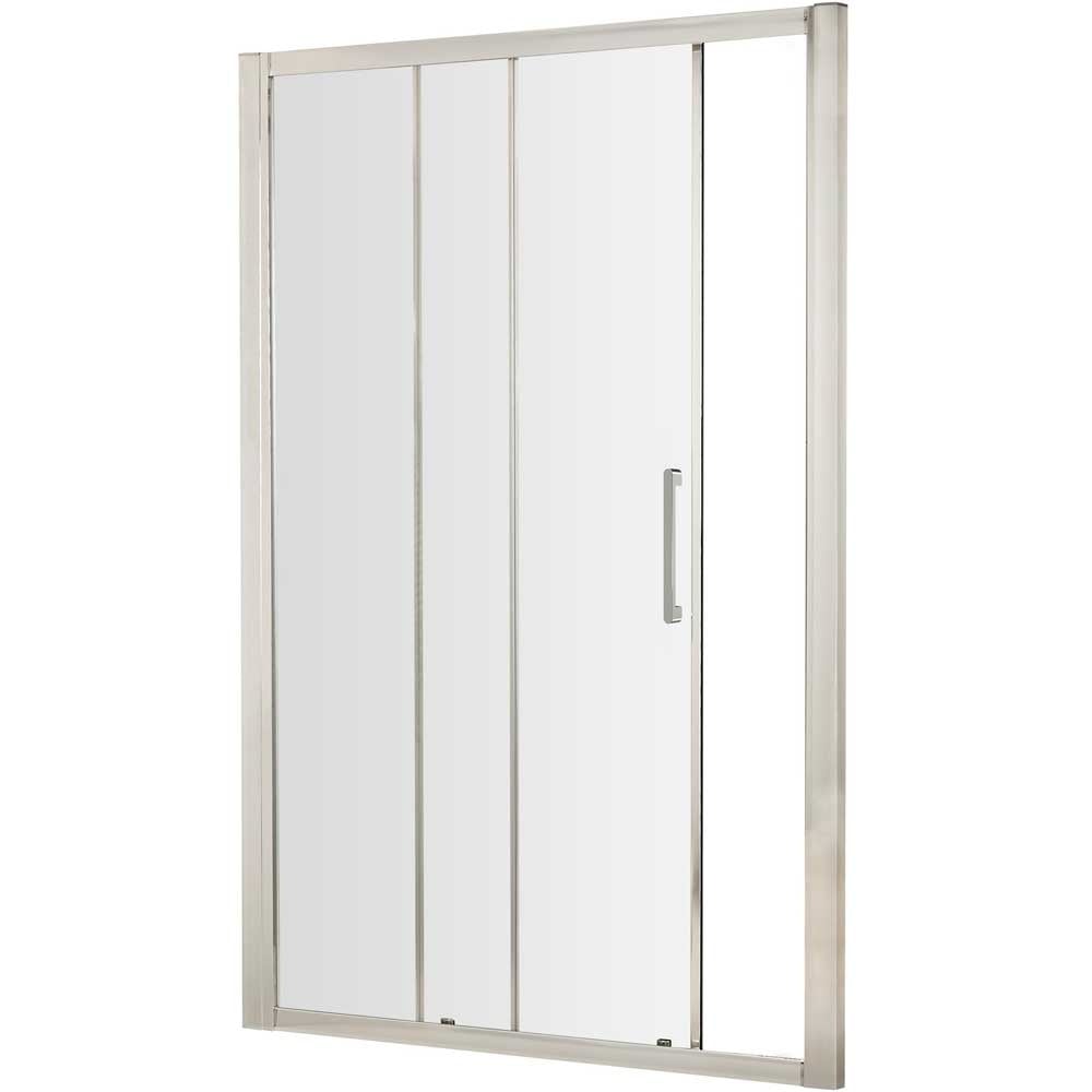 Hudson Reed Apex Chrome Wetroom Shower Sliding Door 1100mm M1100SSH4 – Taps UK